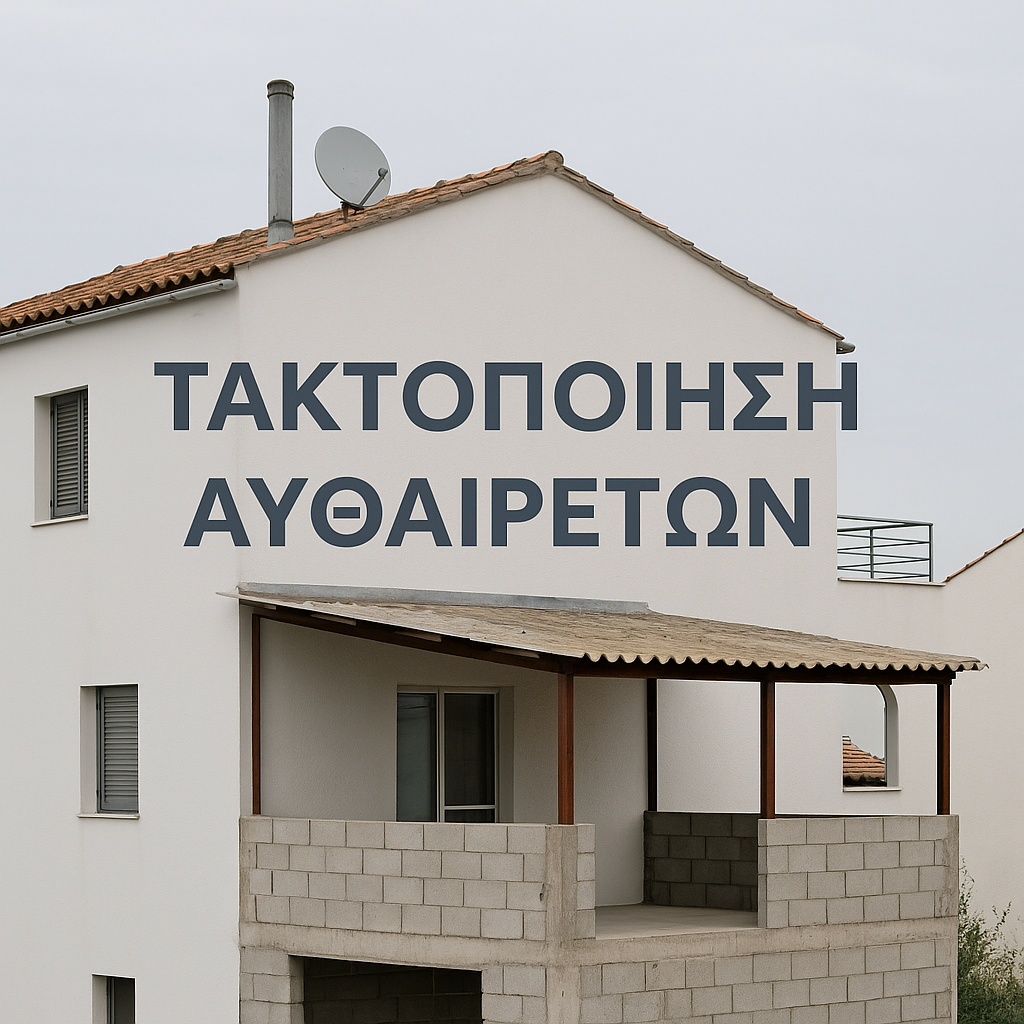 Τακτοποίηση Αυθαιρέτων Ν.4495/2017 – Λήξη Προθεσμίας 2026 | Τεχνικό ...